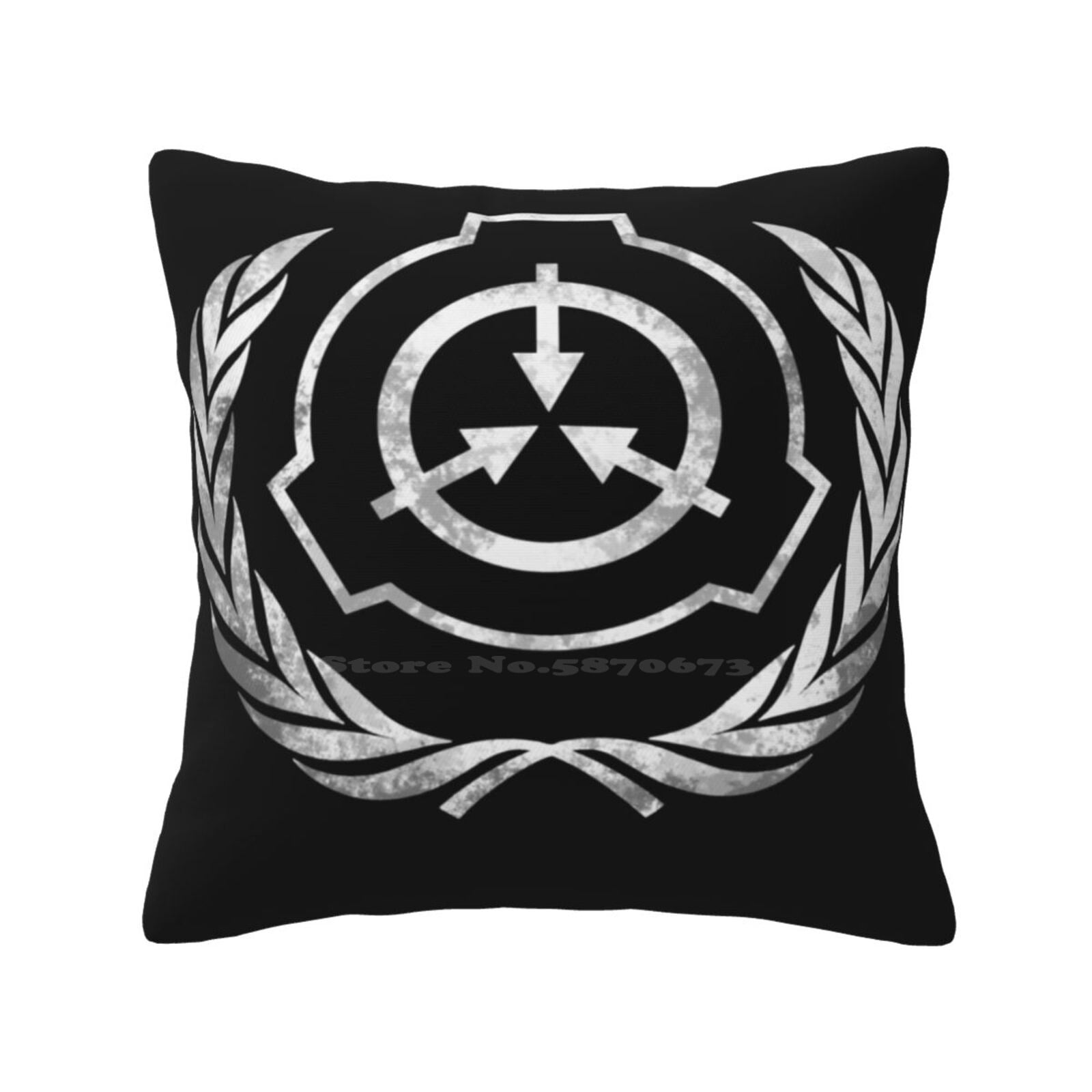 Scp Foundation Soft Comfortable Pillowcase Scp Symbol Emblem Logo ...