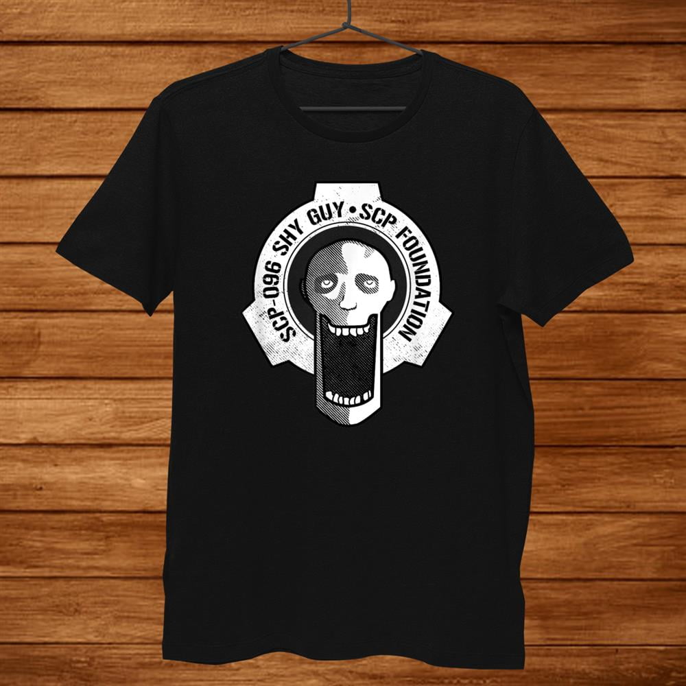 Scp96 Shy Guy Scp Foundation Shirt Gift Black Unisex T-Shirt - Walmart.com