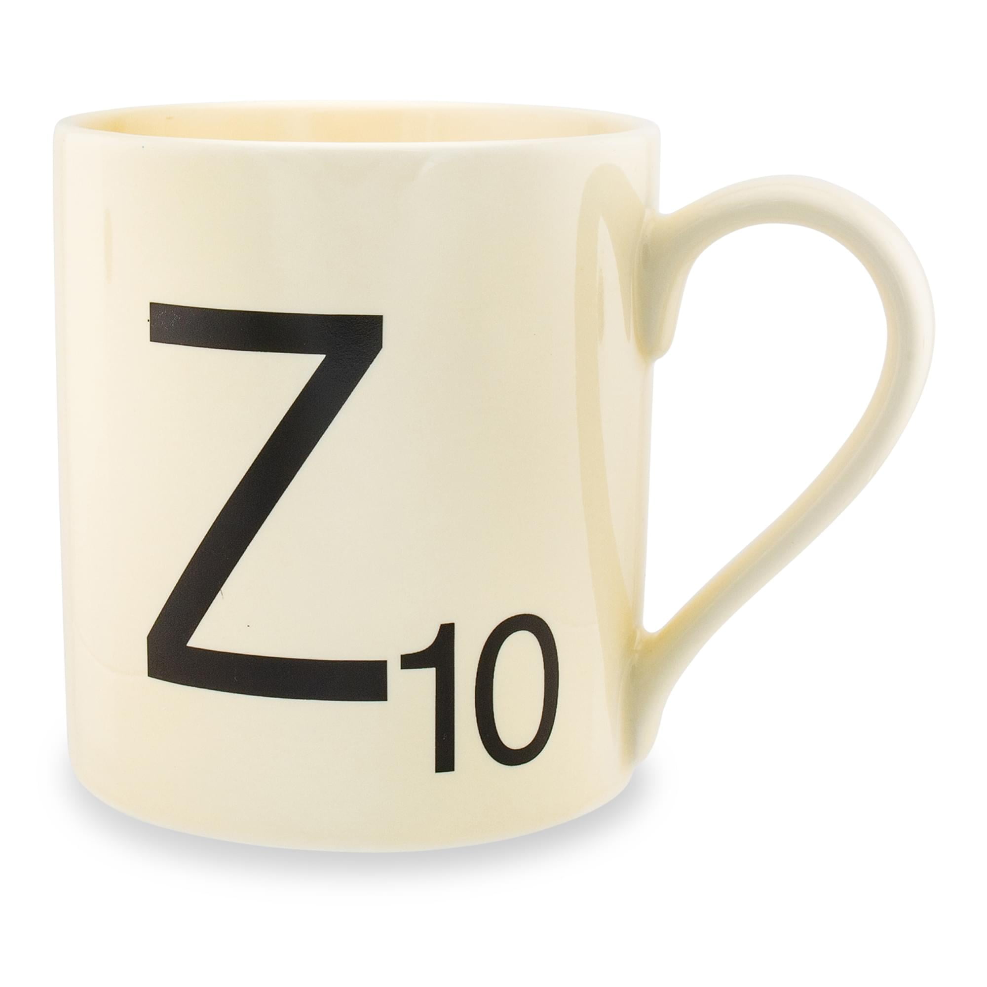 Scrabble Coffee Mug - Choose Your Letters Letter Z - Walmart.com