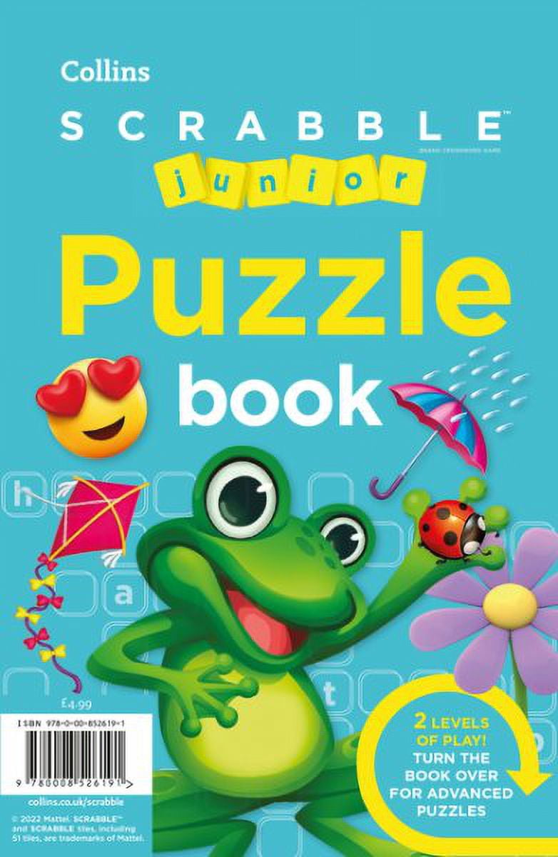 Scrabble Junior Puzzle Book - Walmart.com