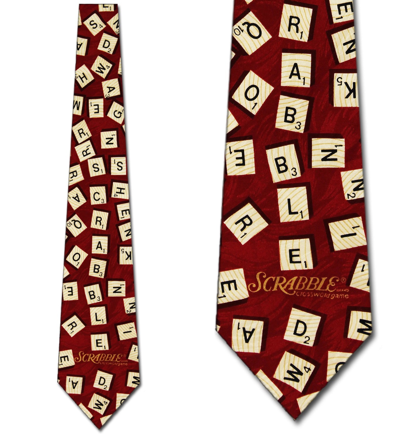 Scrabble Necktie Mens Tie - Walmart.com