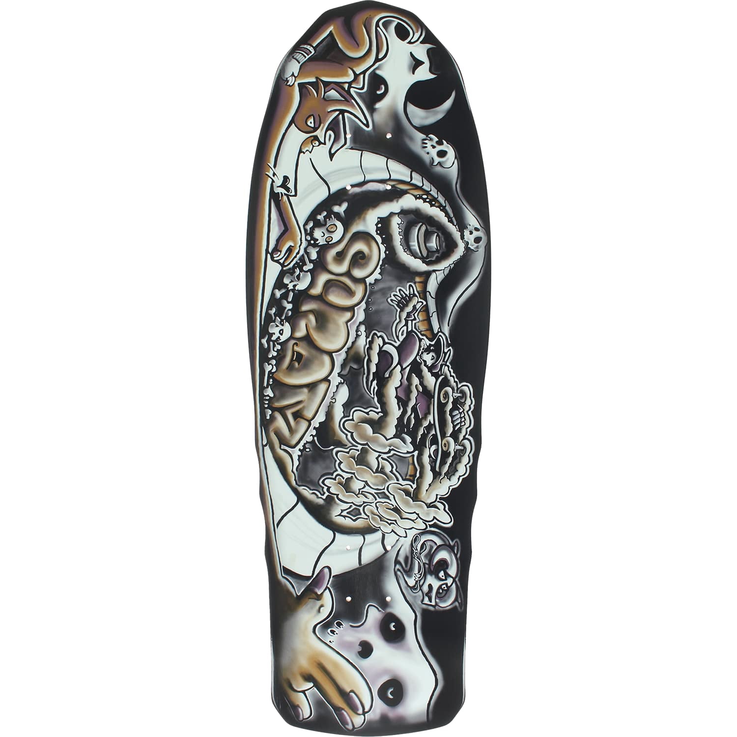 Scram Boneless Deck 10.12 x 31.25 - Assembled AS Complete Skateboard ...