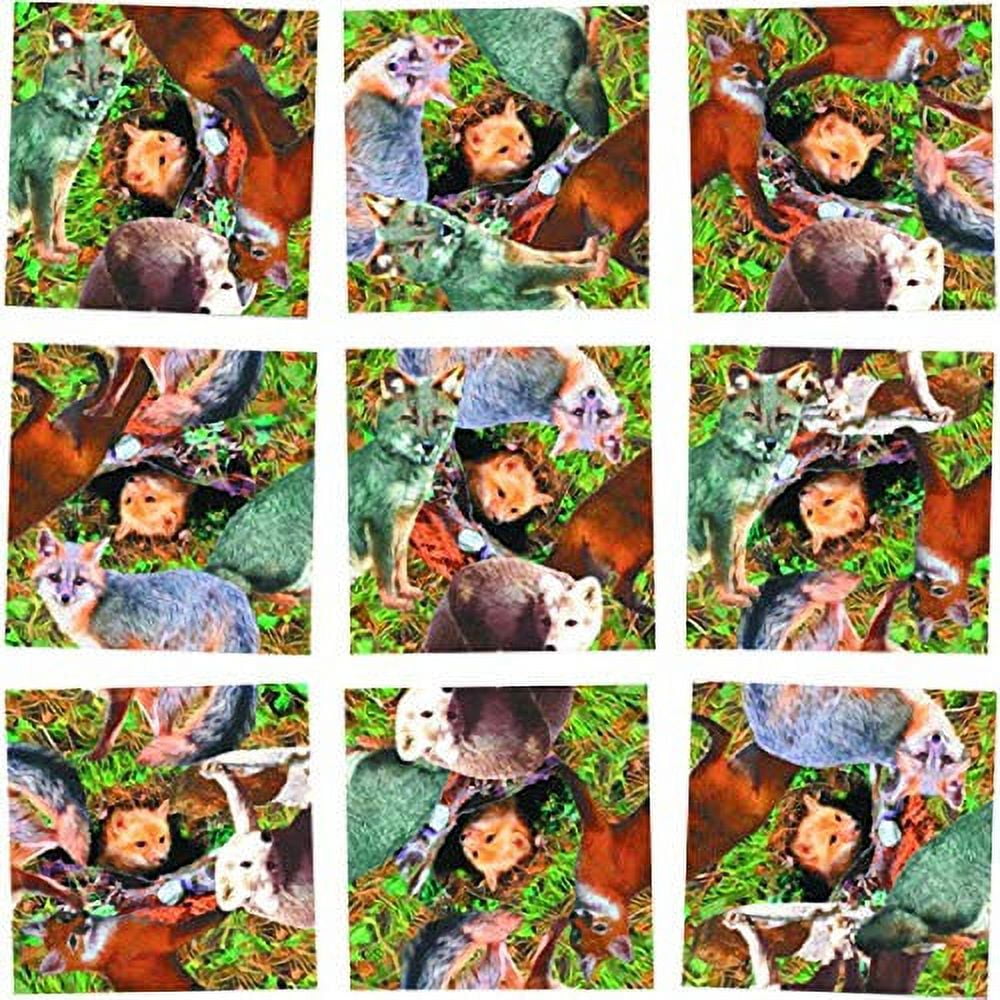 Scramble Squares Foxes 9 Piece Challenging Puzzle Ultimate Brain Teaser ...