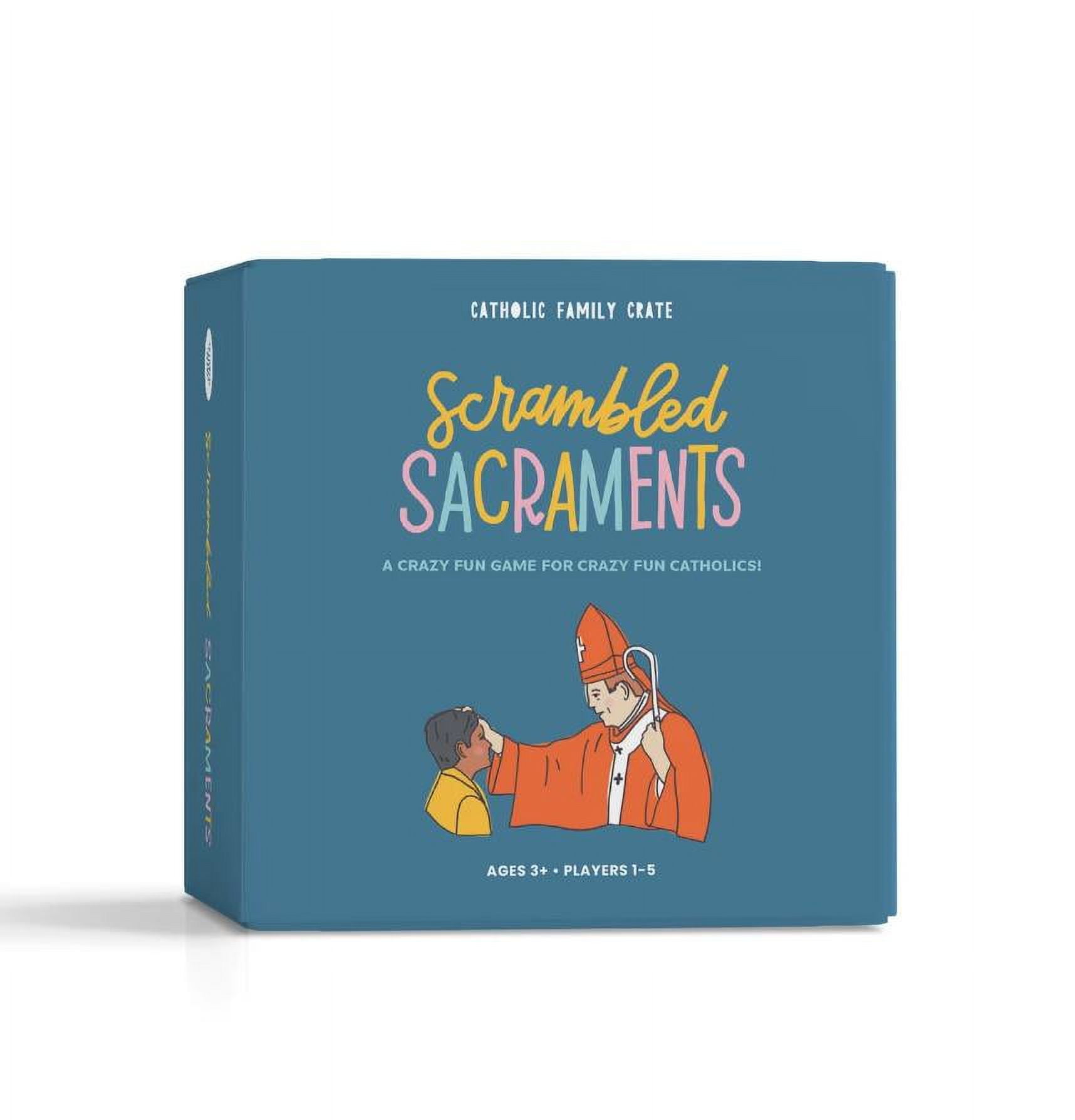 Scrambled Sacraments Card Game NEW Cards Catholic Card Game Symbol to ...
