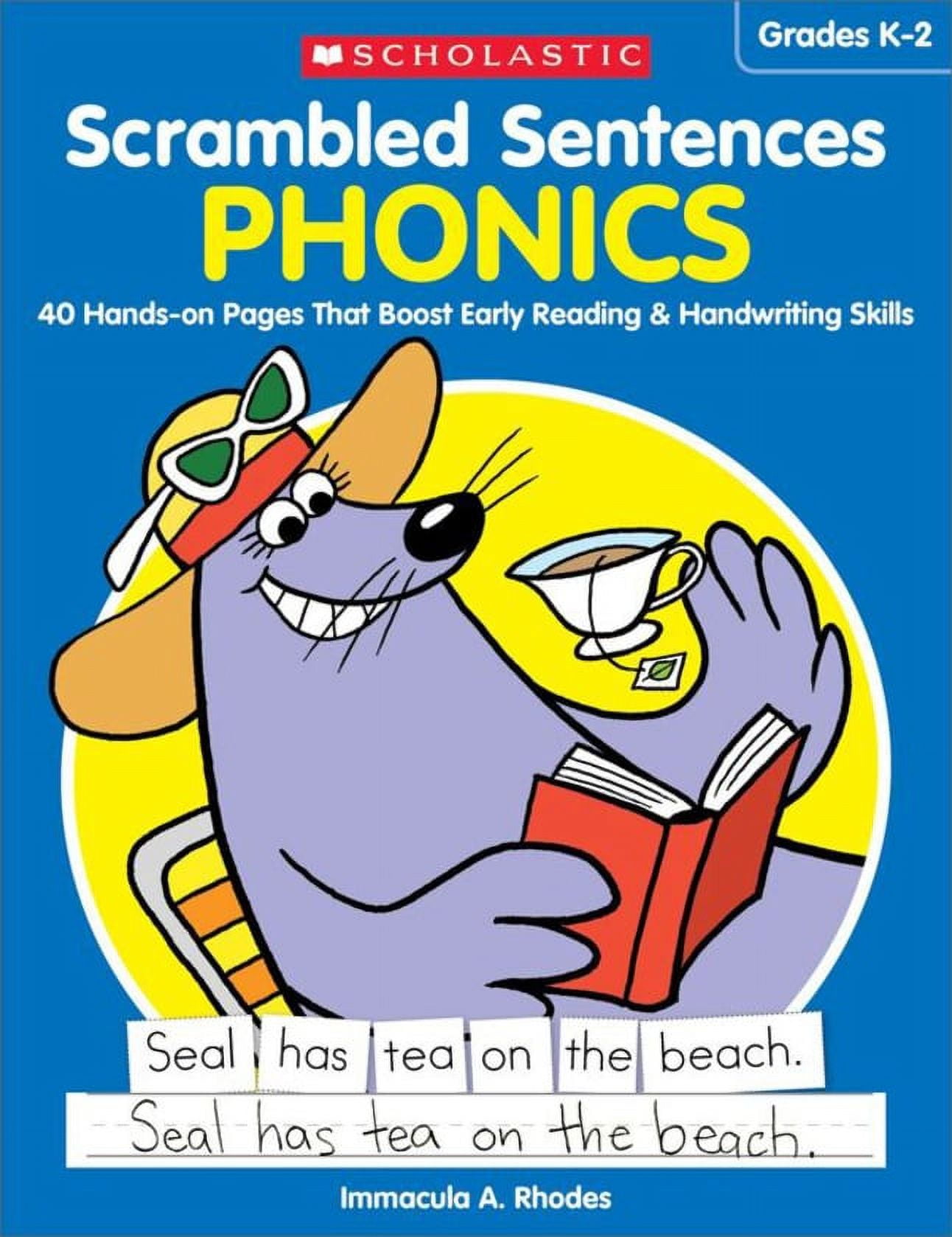 Scrambled Sentences: Scrambled Sentences: Phonics: 40 Hands-On Pages ...