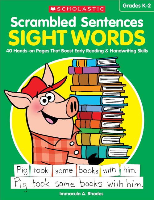 Scrambled Sentences Scrambled Sentences: Sight Words: 40 Hands-On Pages ...