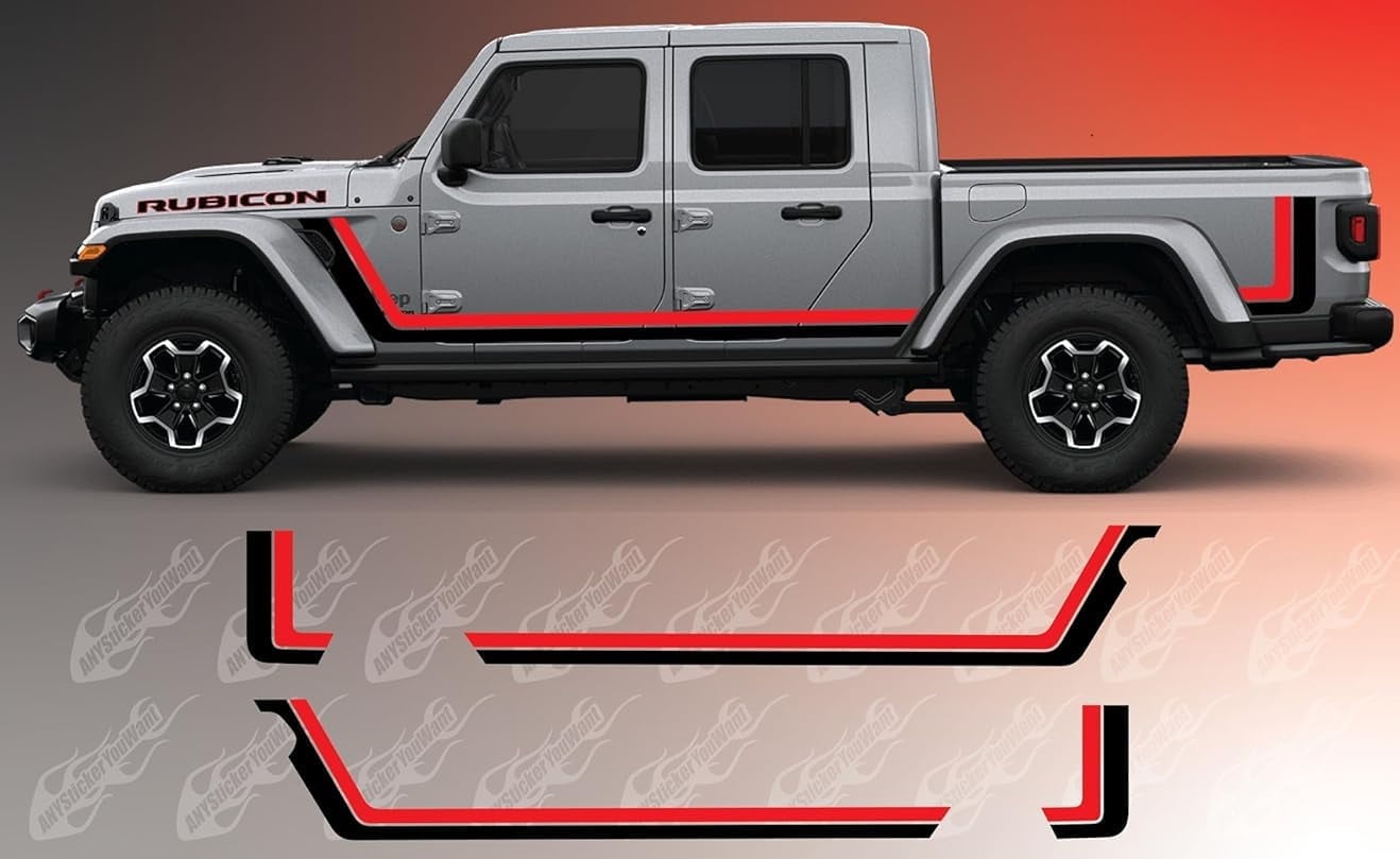 Scrambler Side Stripe Graphic Vinyl Decals Compatible with and Fits ...