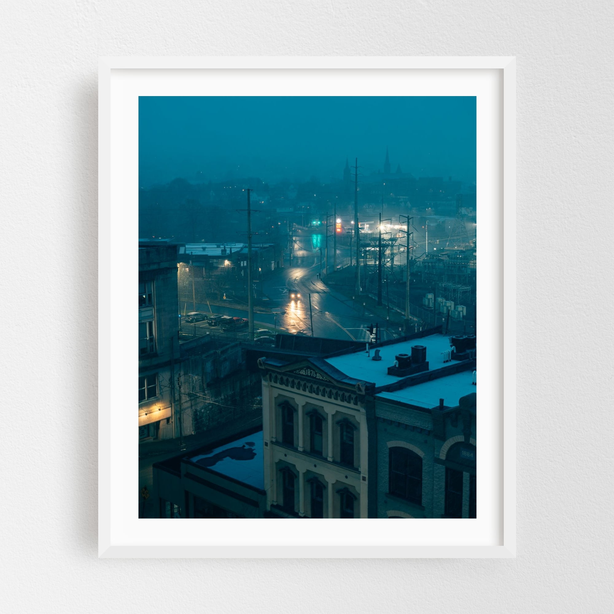 Over Scranton 02 - Scranton Pennsylvania Photography Cityscape ...