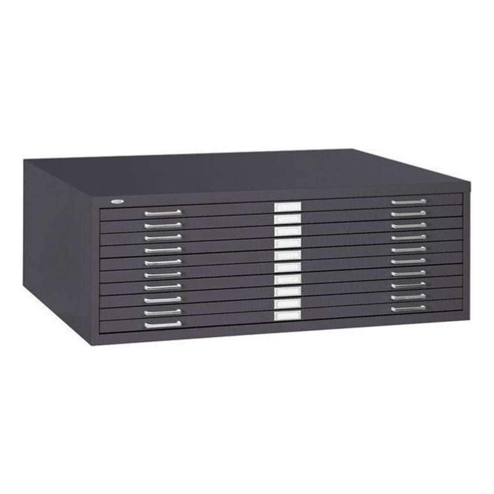 Scranton & Co 10 Drawer Metal Files Cabinet for 30" x 42" Documents in ...