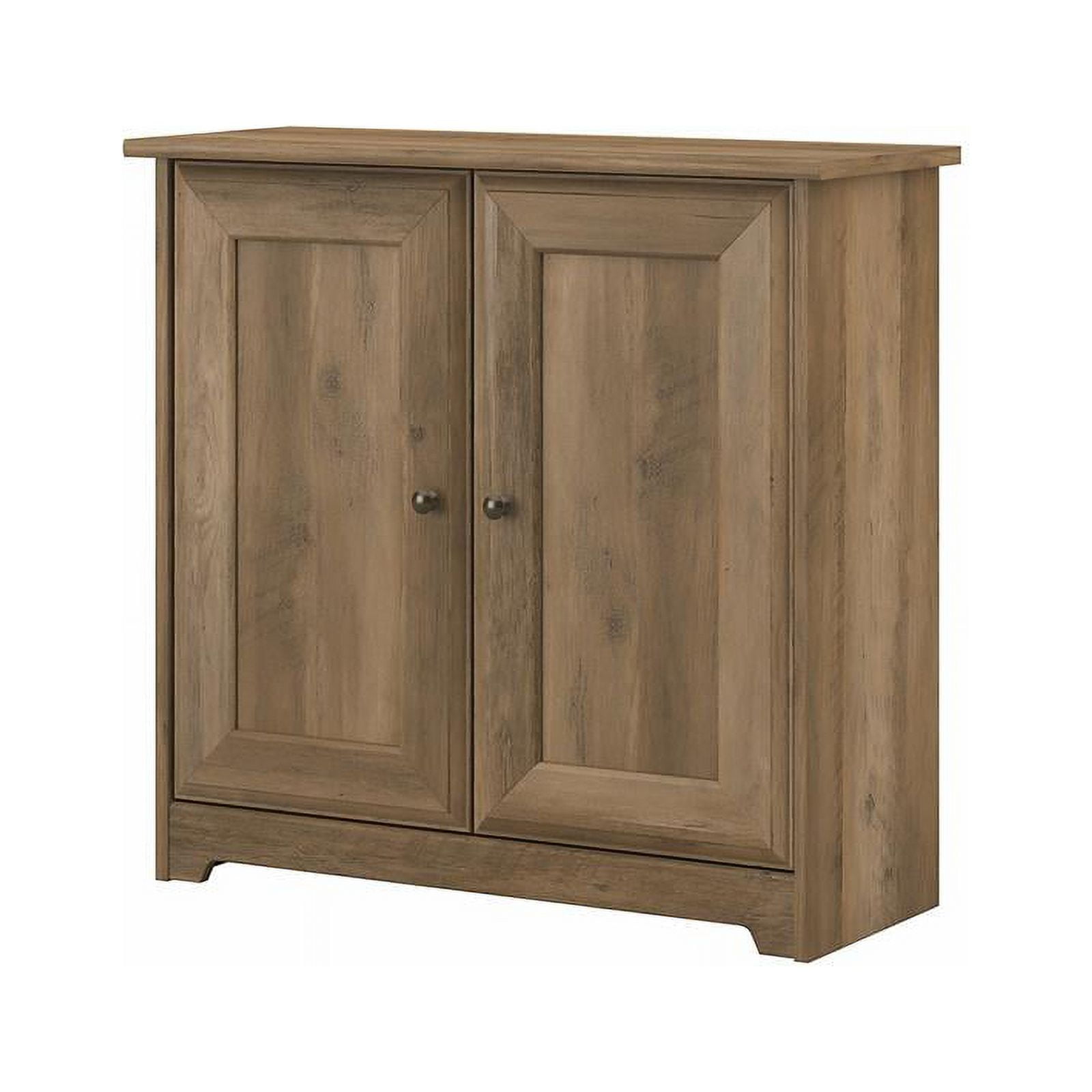 Scranton & Co Engineered Wood Small Storage Cabinet with Doors in Brown ...
