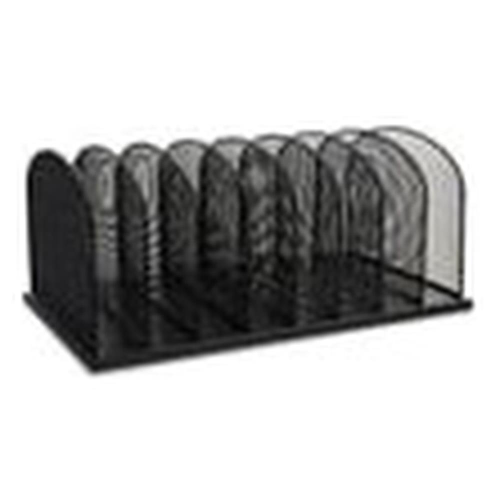 Scranton & Co Metal Mesh Desk Organizer with 8 Upright Sections in ...