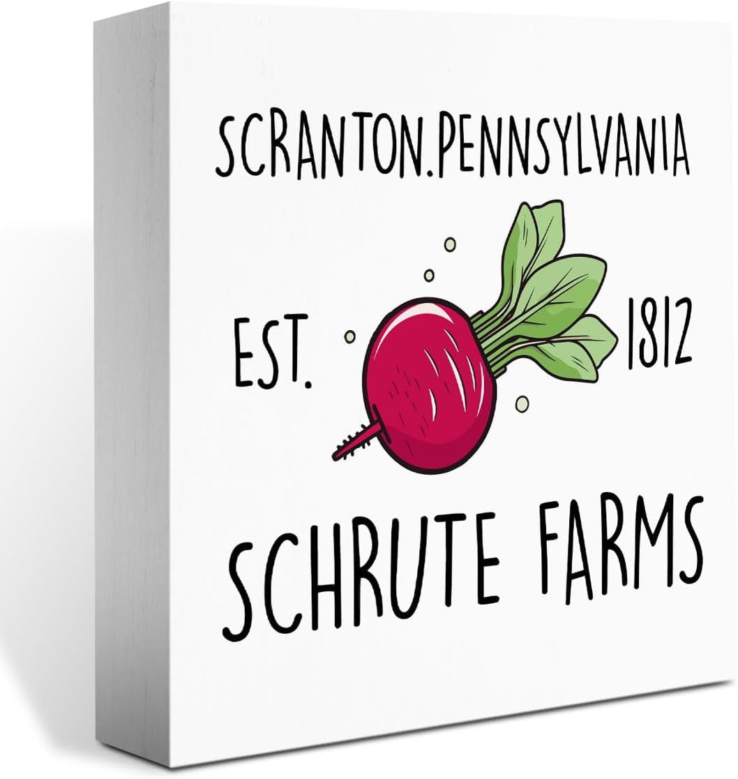 Scranton Office Pennsylvania Sign, Funny Office Desk Decor Apartment ...