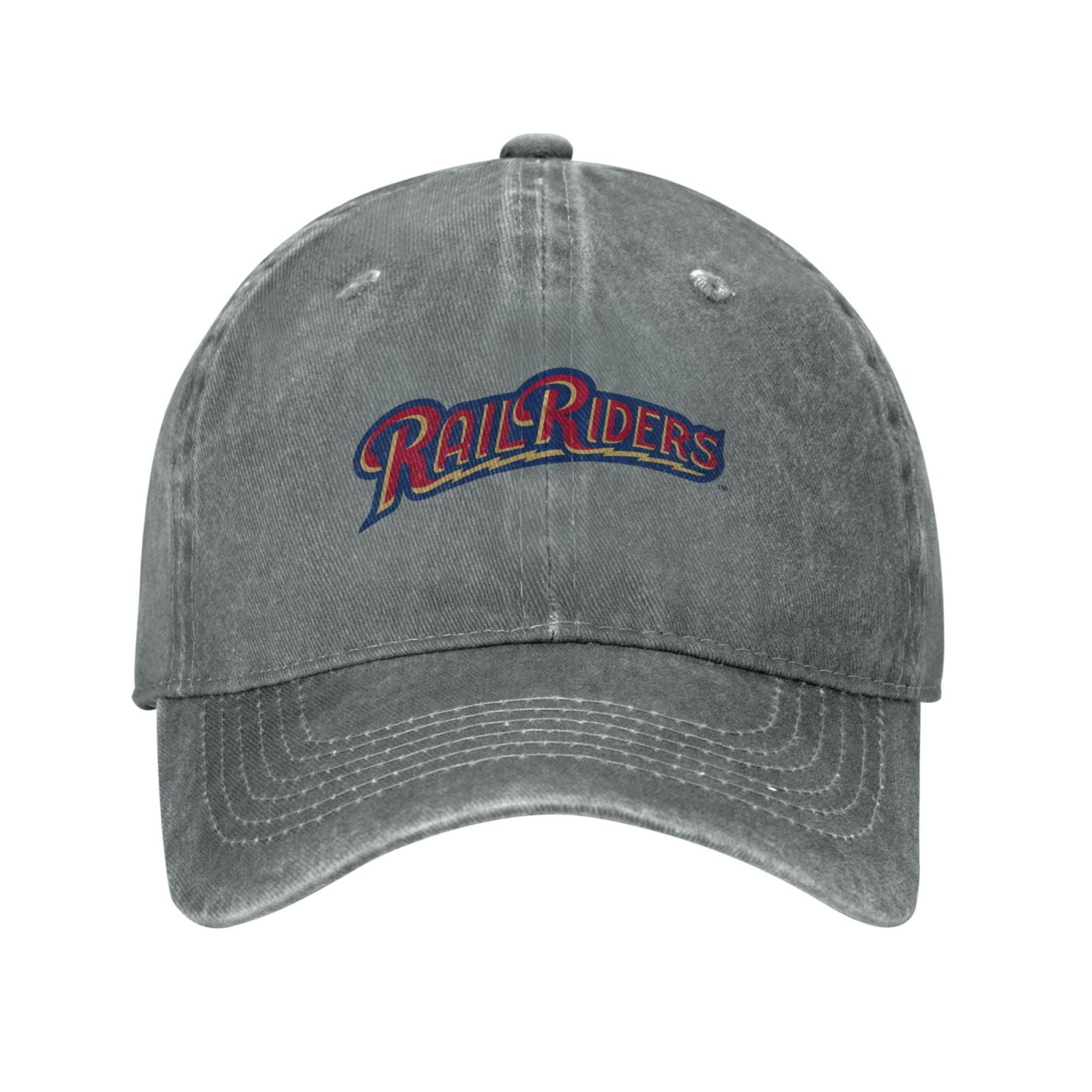 Scranton Wilkes Barre Railriders Hat Adult Adjustable Classic Washed ...