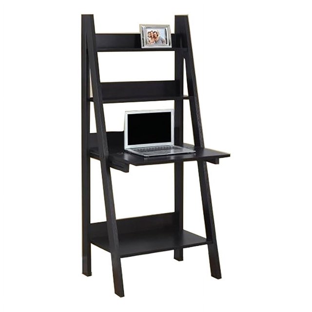 Scranton & Co Modern Small Space Ladder Style Home Office Computer Desk ...