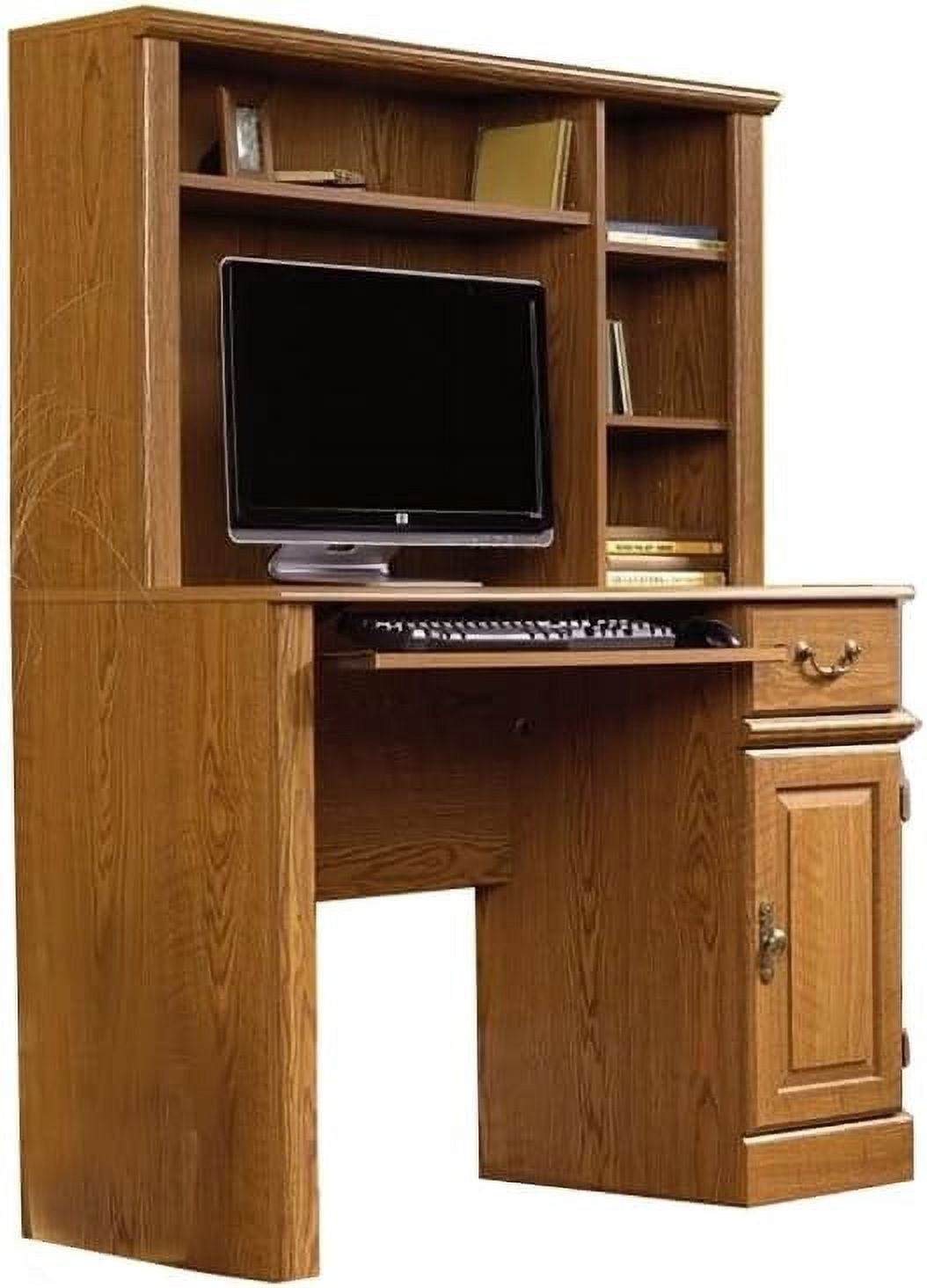 Scranton & Traditional Wood Small Computer Desk with Hutch in Carolina ...