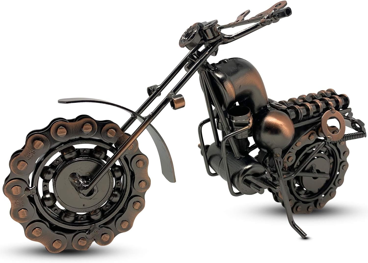 Scrap Cycles Handmade Metal Motorcycle Model - Unique Rider Gifts ...