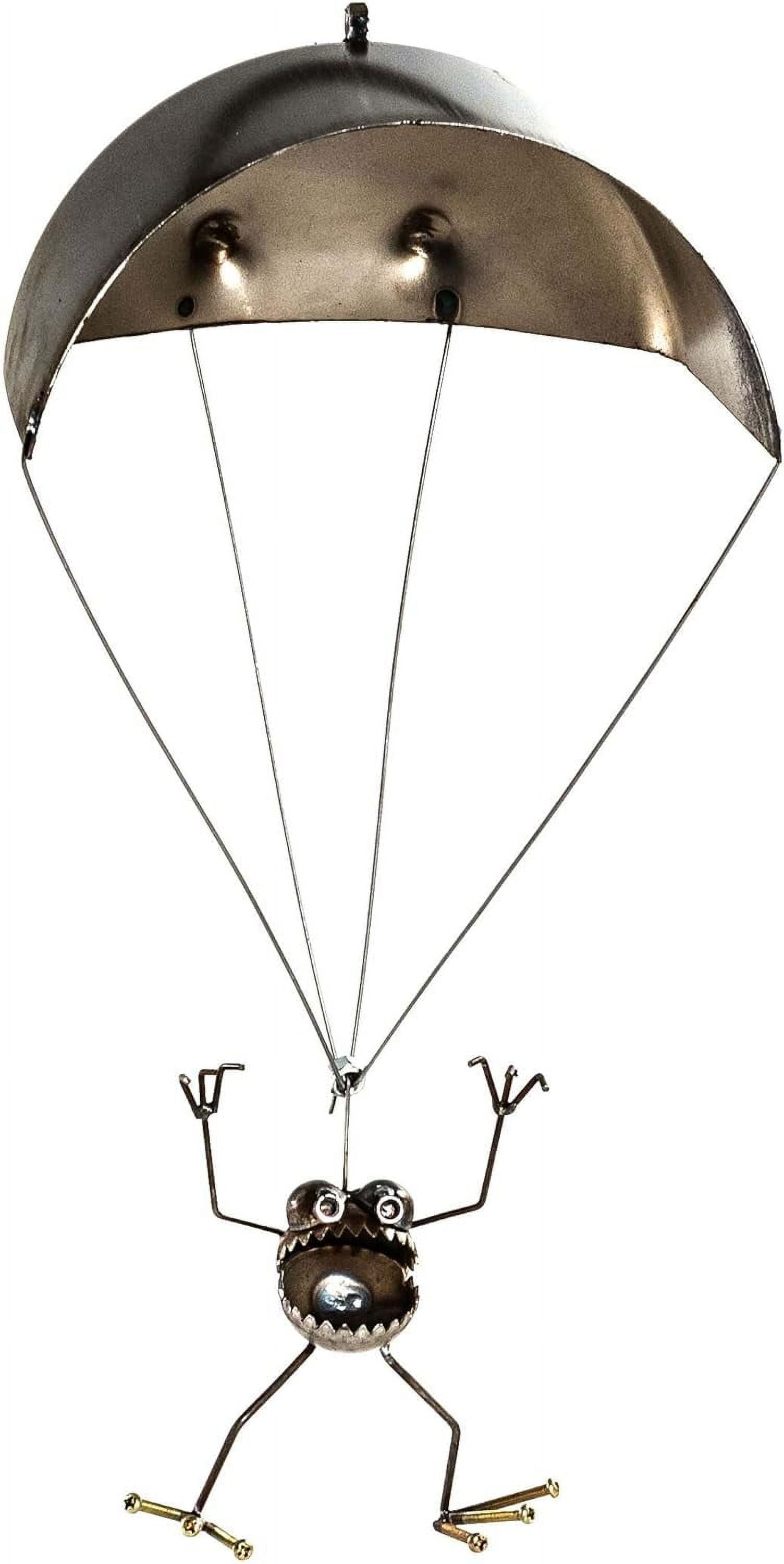 Scrap Metal Gnome Be Gone Mini Hanging Chuter Indoor Outdoor Metal Art ...