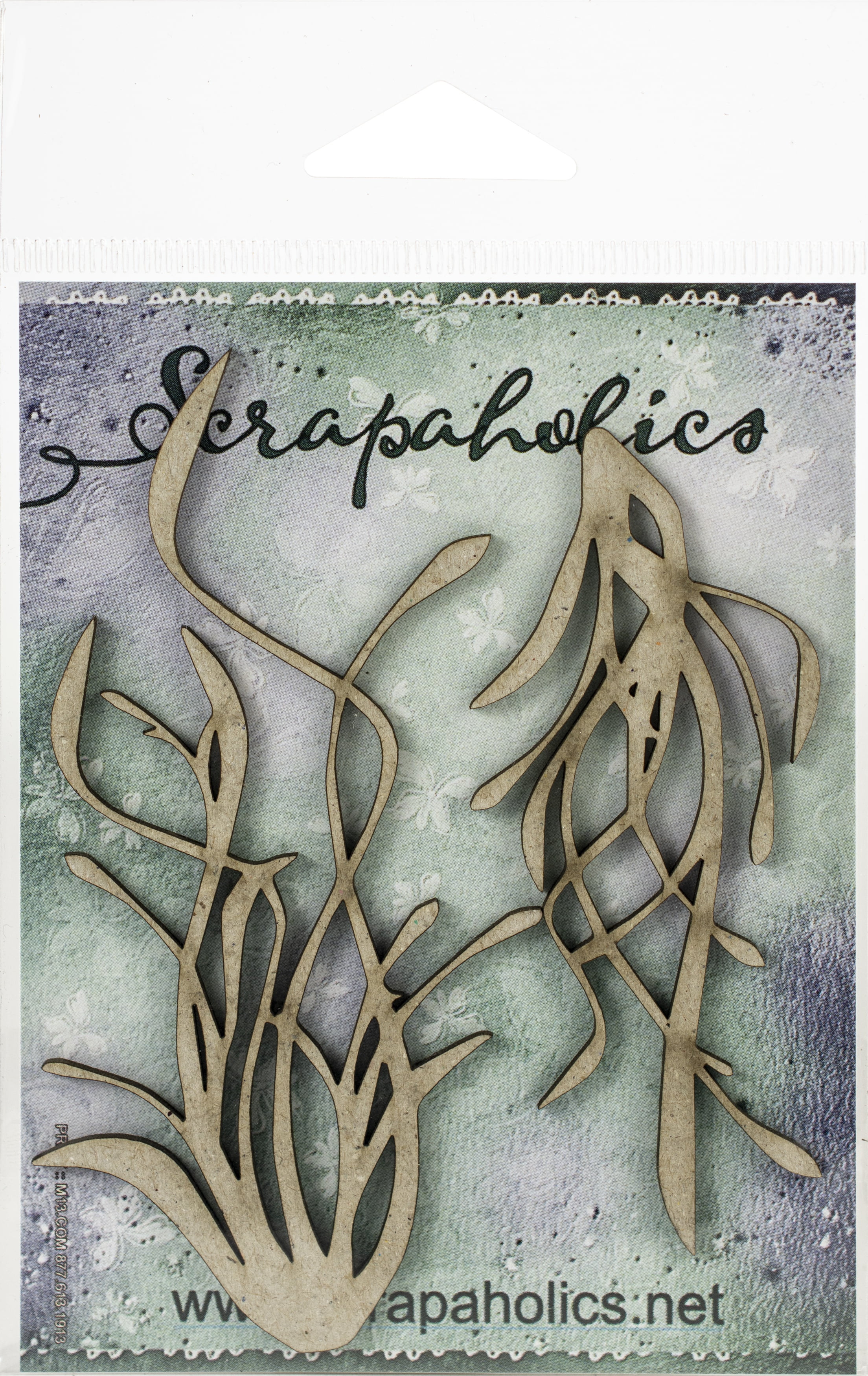 Scrapaholic Sea Grass 2, 2/Pkg, 1.5"-4" - Walmart.com