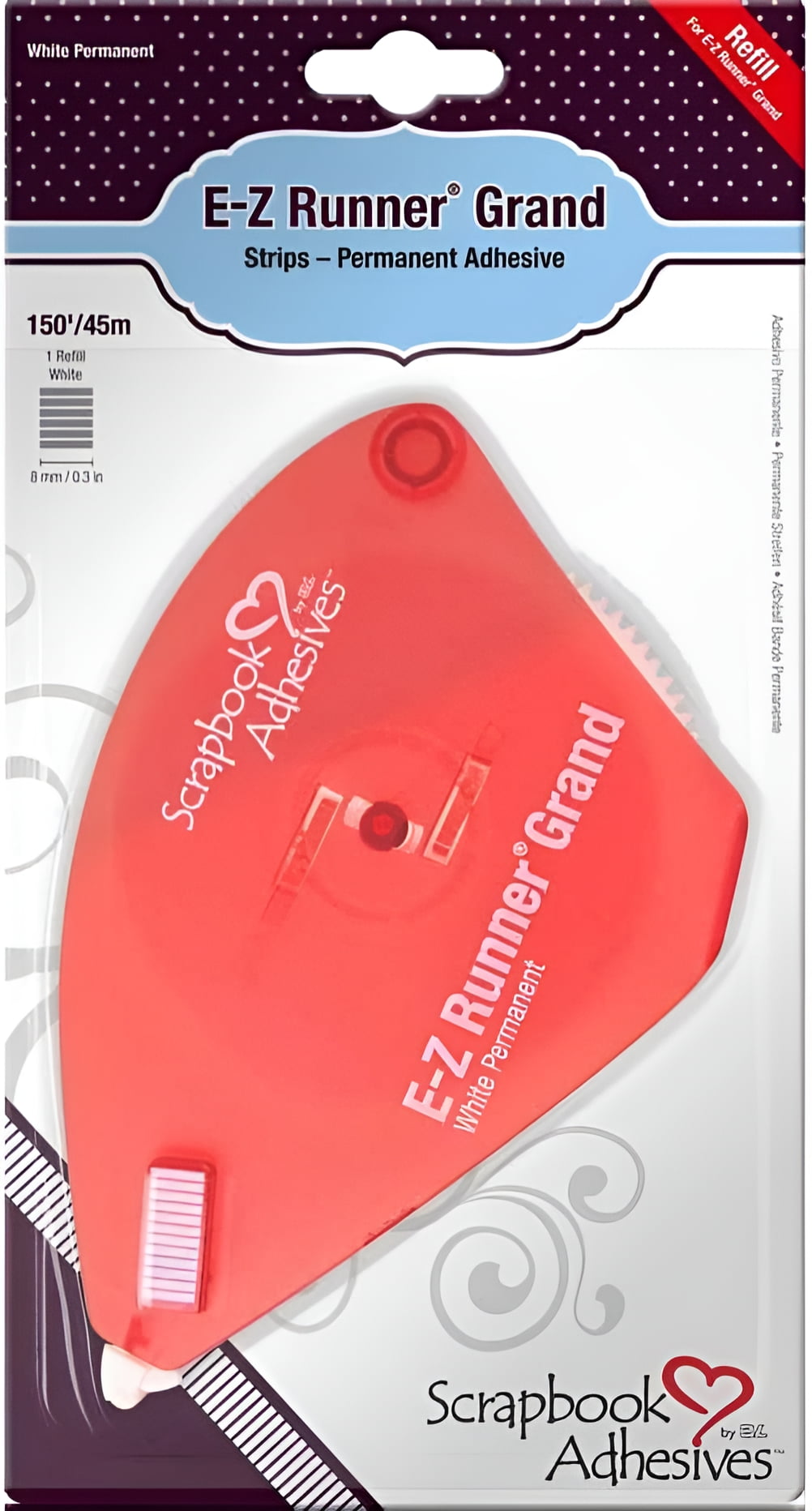 Scrapbook Adhesives by 3L: E-Z Runner Grand Refill - 150' Permanent ...