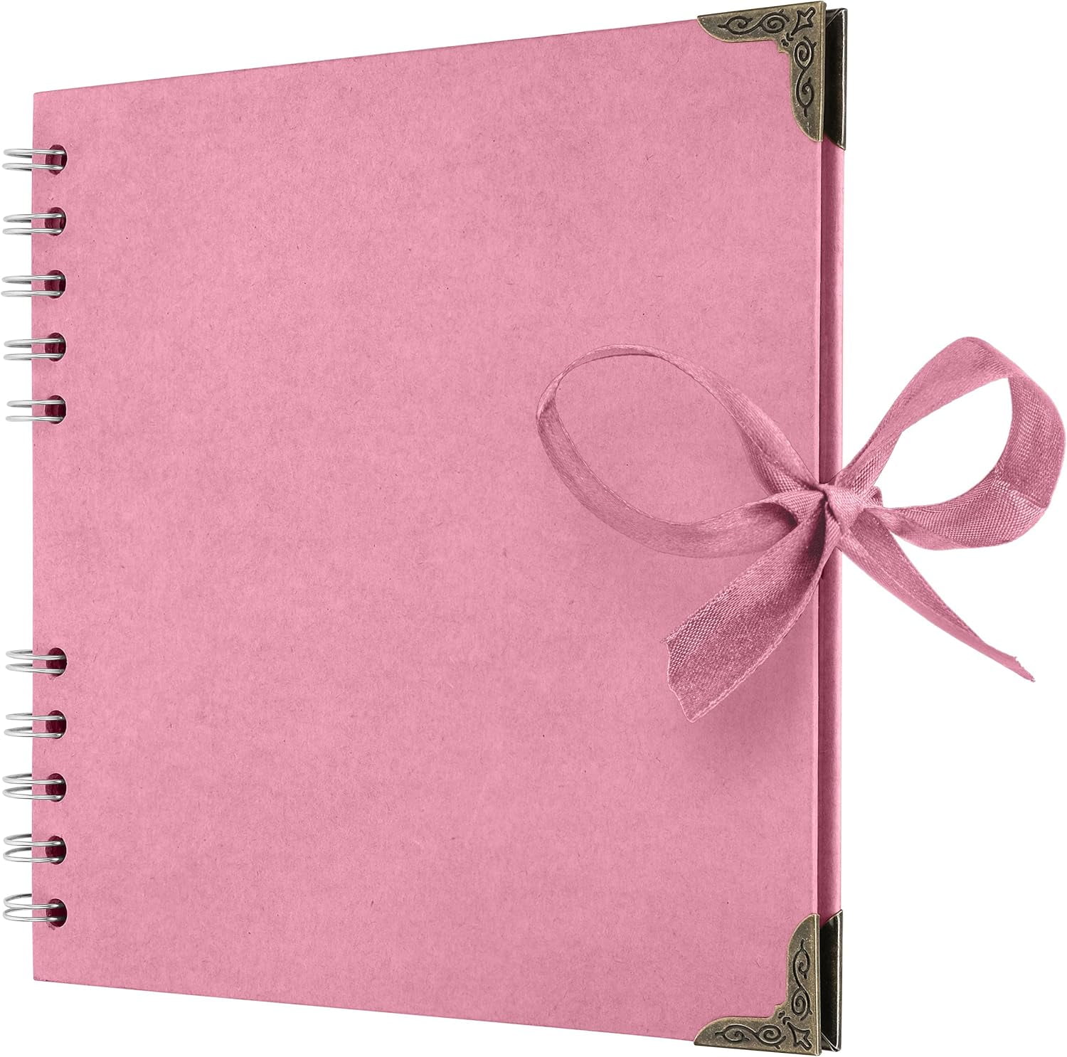 Scrapbook Album 60 Pages (8 x 8 Inch) Brown Thick 200gsm Kraft Paper ...