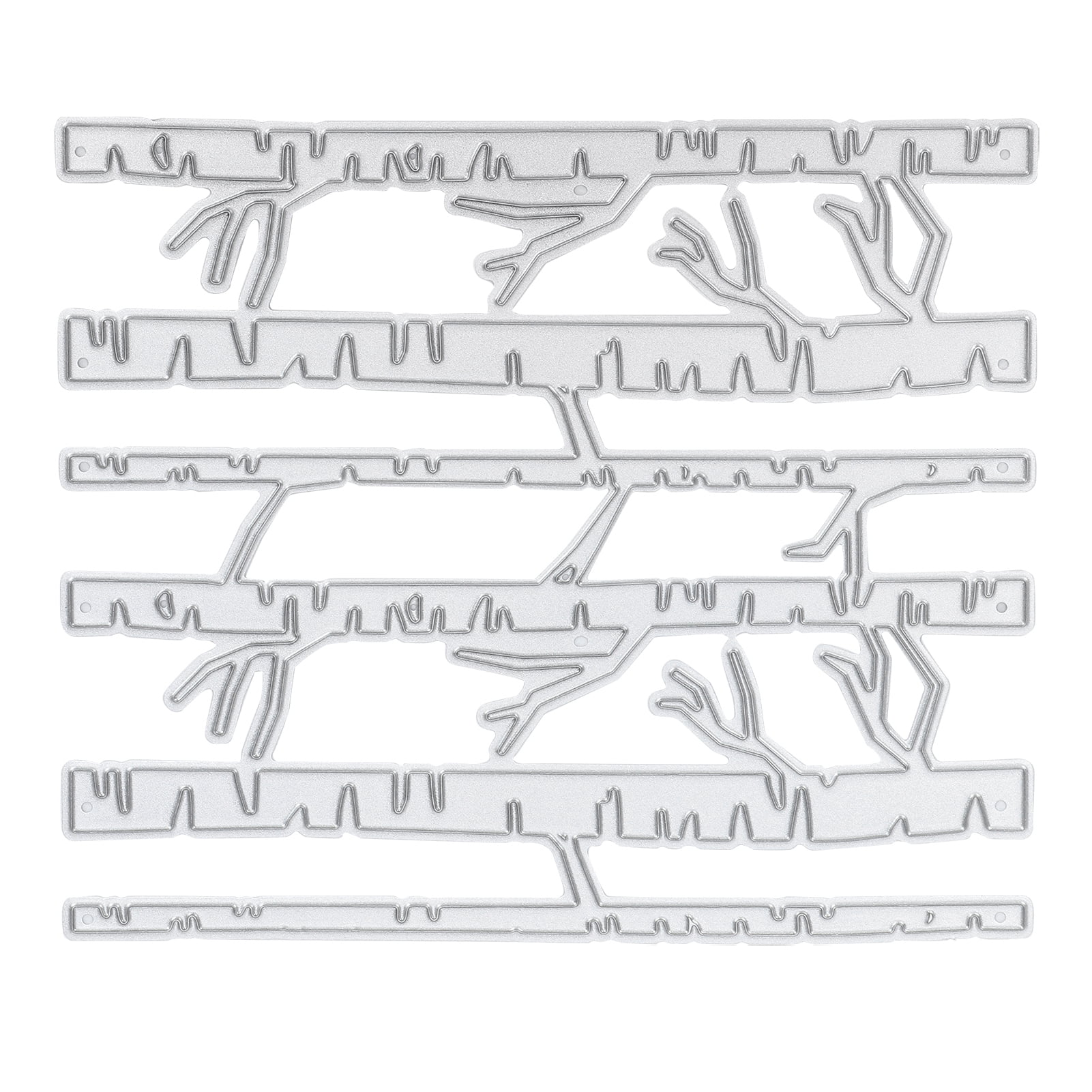 Scrapbook Album Dies for Elegant Cursive Design, Card Making Silver ...