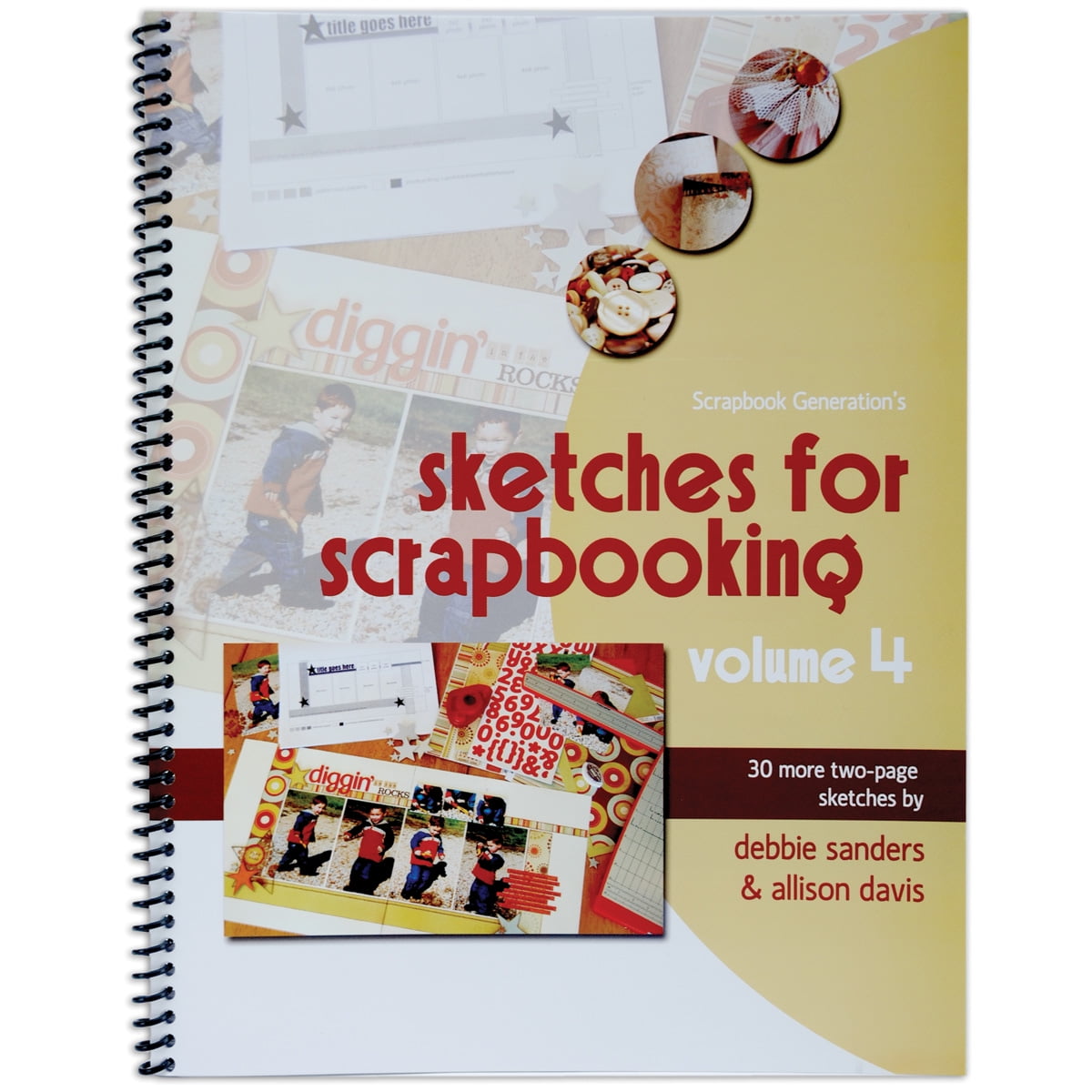 Scrapbook Generation-Sketches For Scrapbooking Volume 4 - Walmart.com