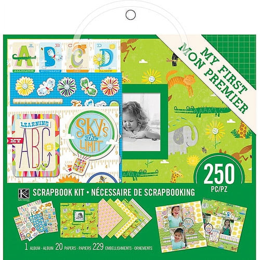 Scrapbook Kit 8"x8"-my 1st Scrapbook - Walmart.com