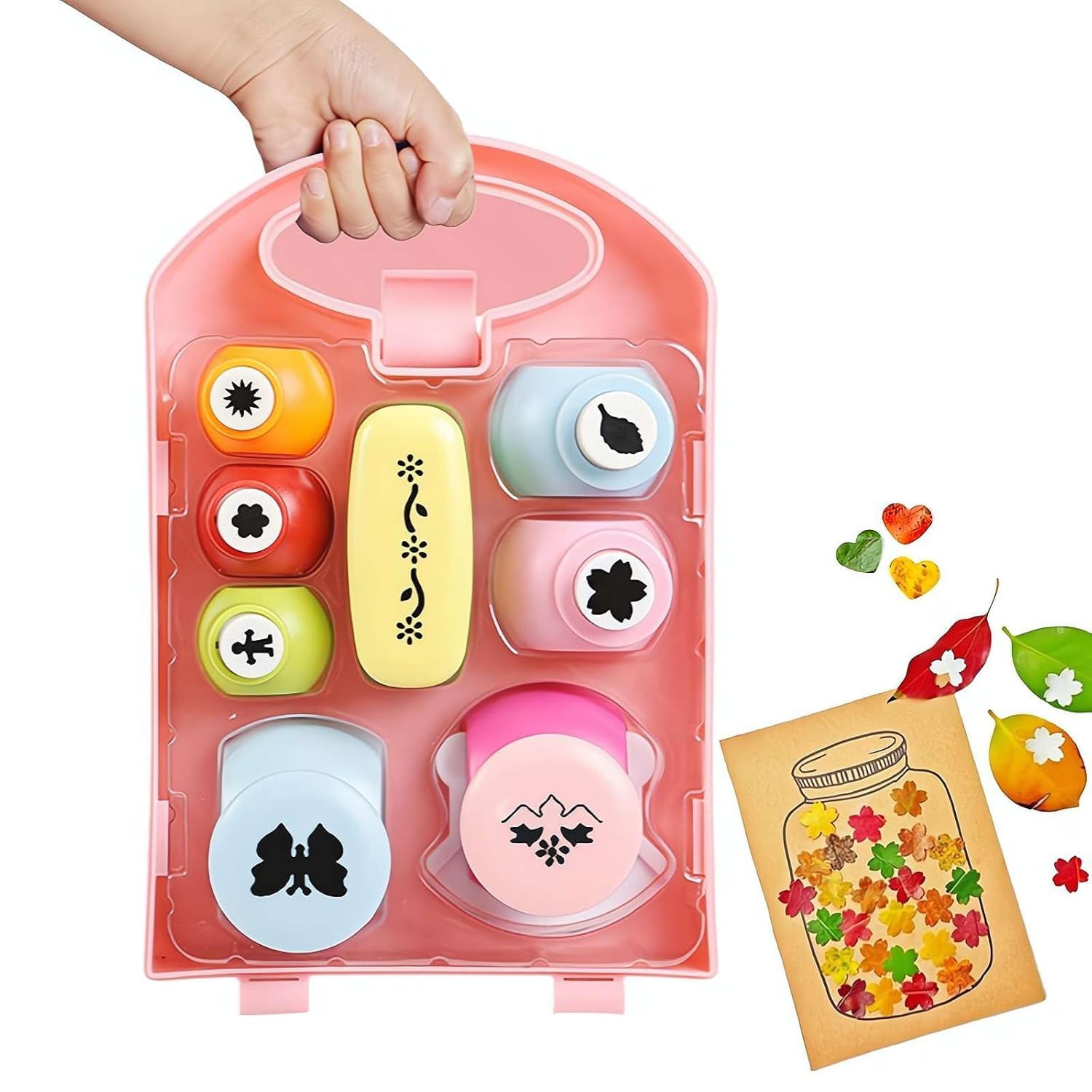 Scrapbook Paper Punch - Creative Kids DIY Puncher Craft Set, All ...