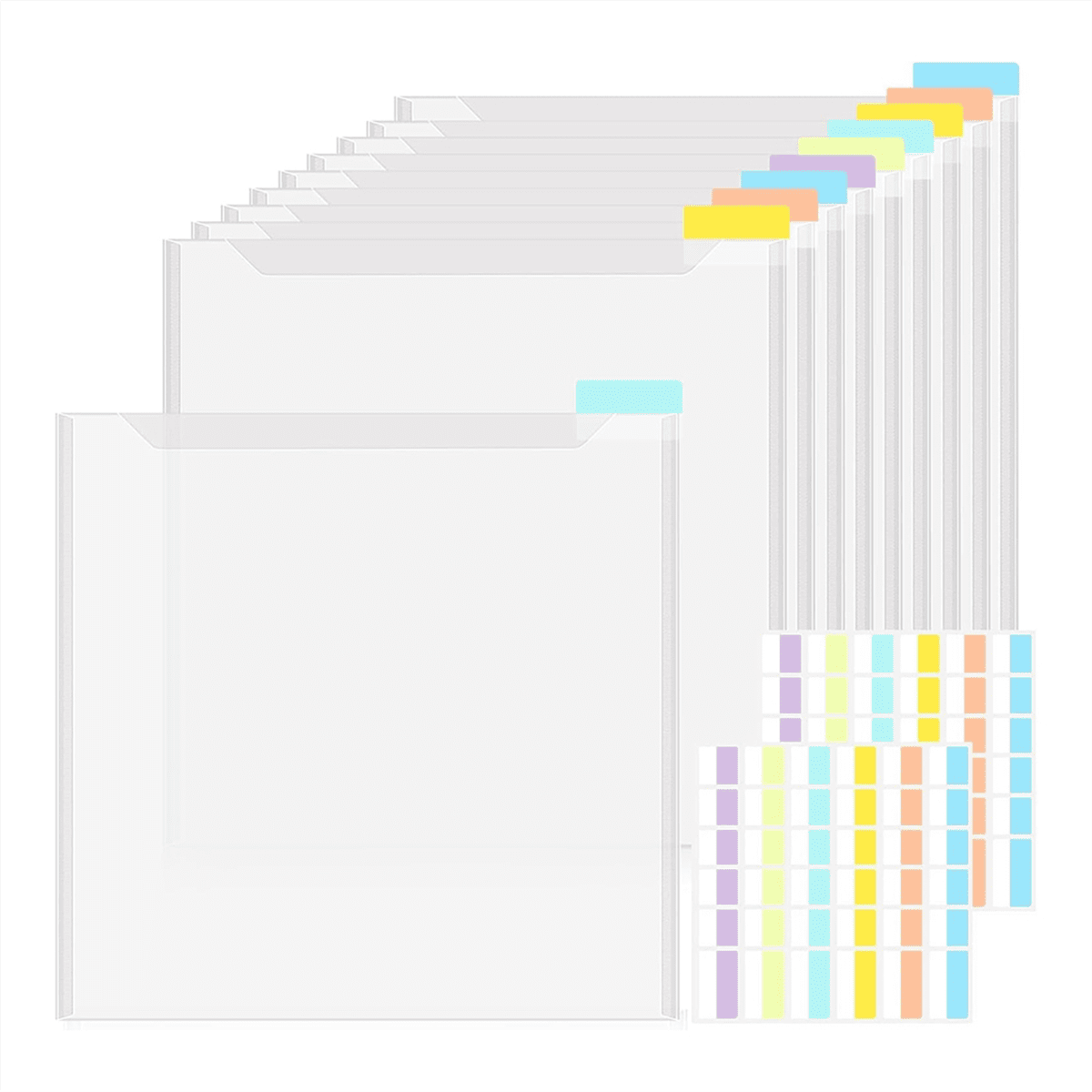 Scrapbook Paper Storage Organizer 12x12Inch Clear Storage Organizer ...