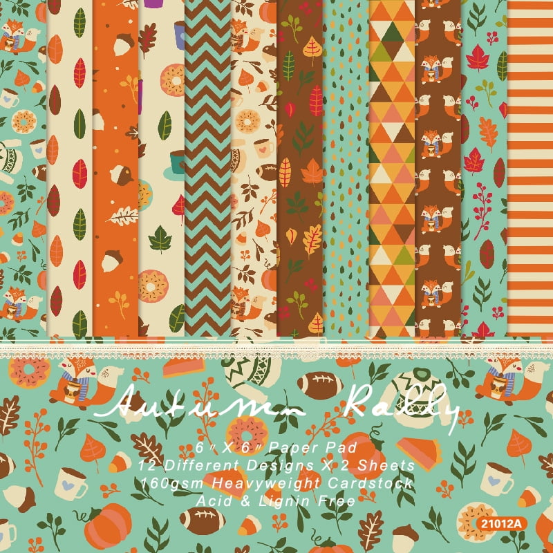 Scrapbook Paper, Vintage Cardstock Origami Paper Crafts Journaling ...