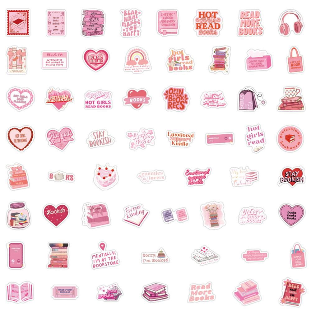 Scrapbook Stickers Reading Decals Scrapbook Bookish Decal Reading ...