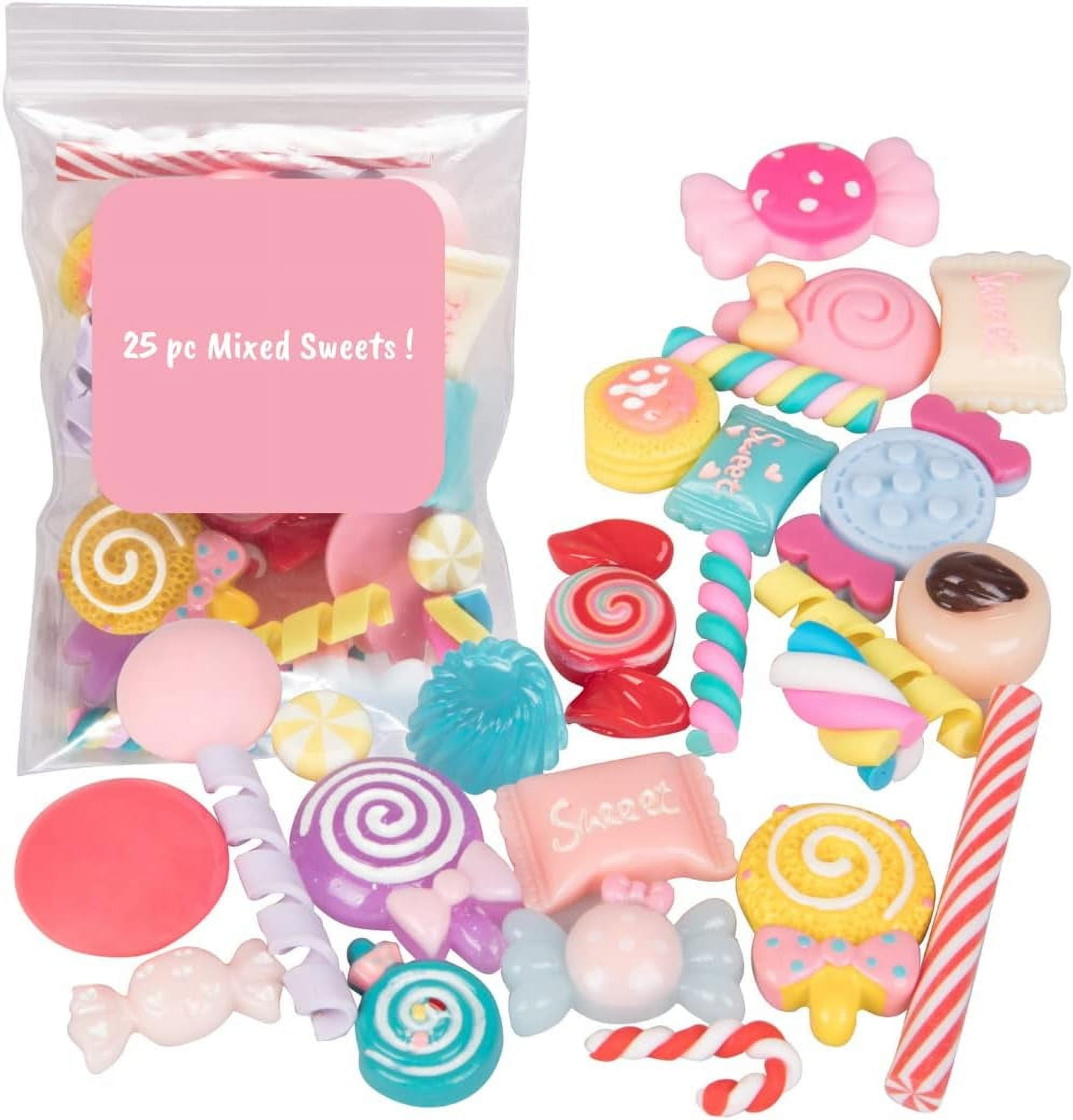 Scrapbooking Charms - 25pc Cute Mixed Sweets - Great for Arts and ...