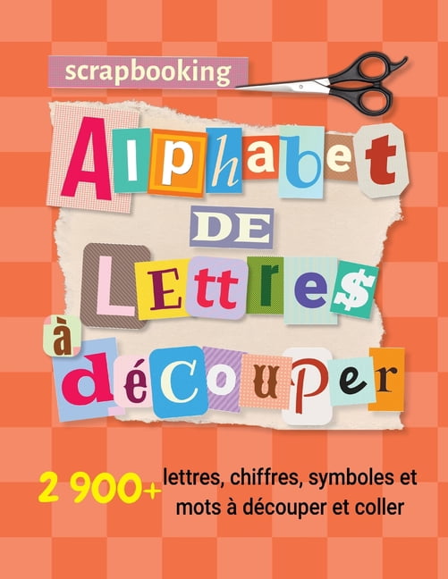 Scrapbooking Materiel Scrapbooking alphabet de lettres à découper: 2 ...