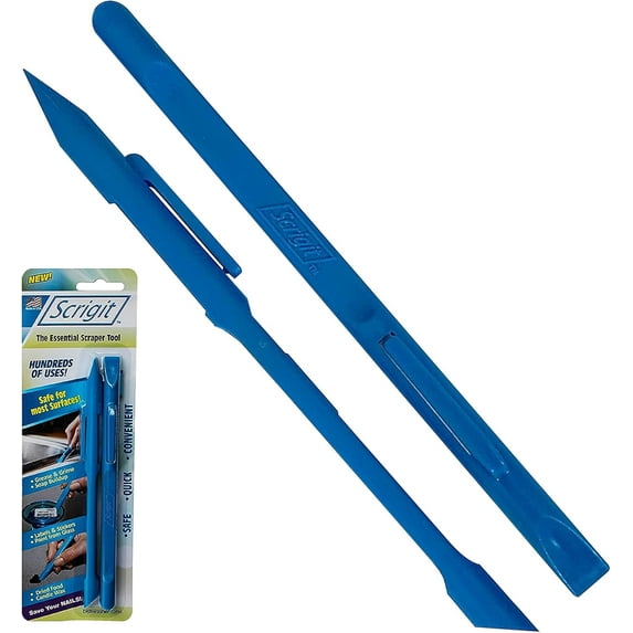 Scraper No-Scratch Plastic Scraper Tool, 2 Pack - The Handy Multi-Use ...