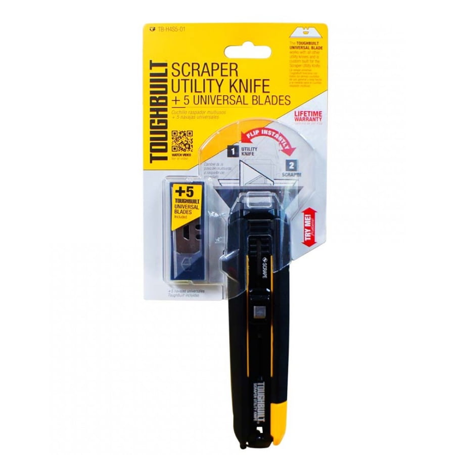 Scraper Utility Knife Dual Function Eradicate Cutting Included 5 Blades ...