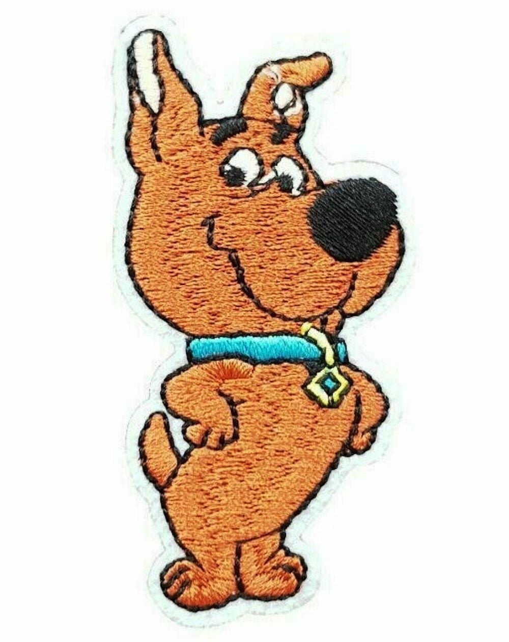 Scrappy Doo Cartoon Character 2.5 Inches Tall Embroidered Iron On Patch ...