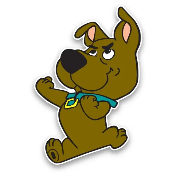 Scrappy Doo Sticker Decalphone Decal Water Bottle Stickers, Vinyl ...