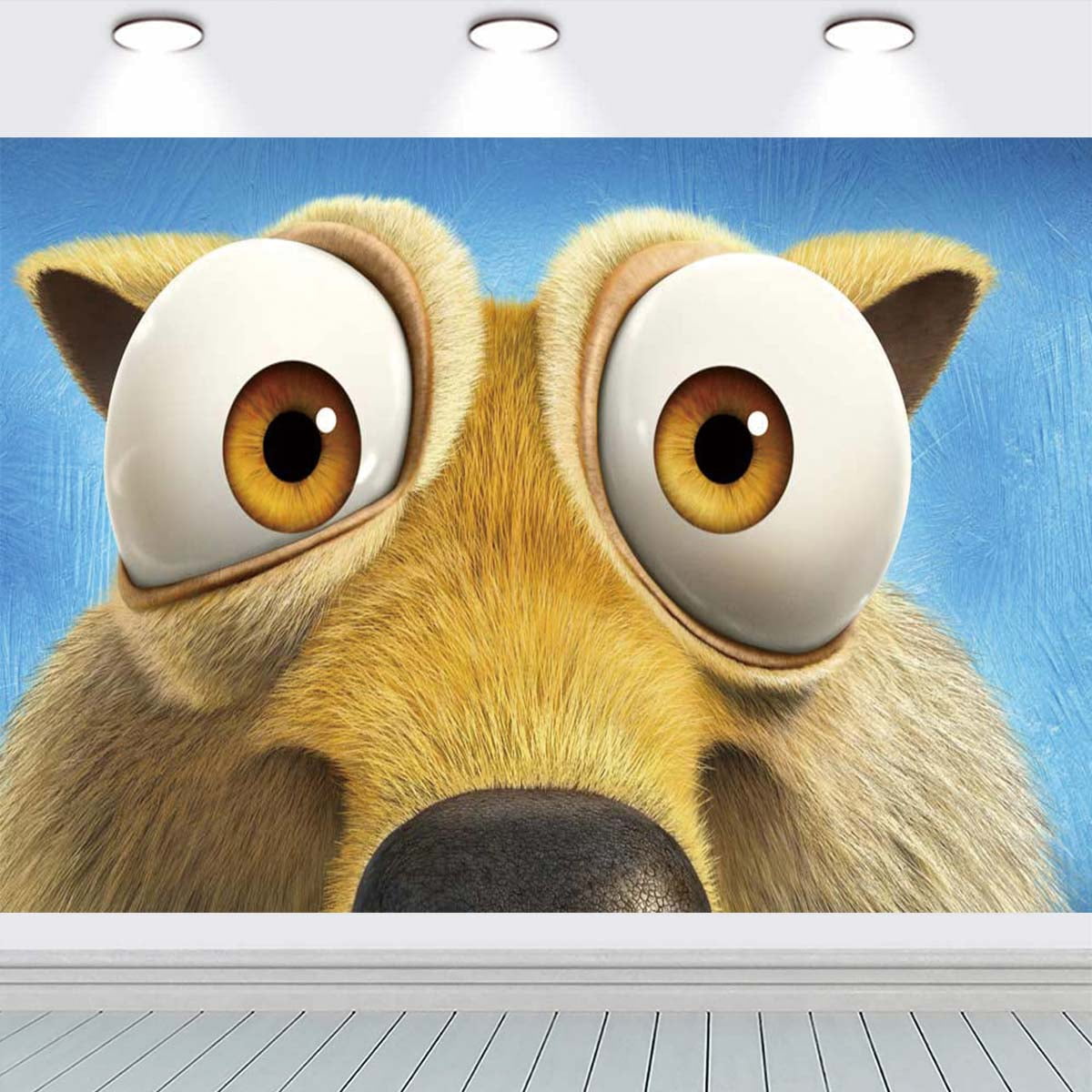 Scrat Ice Age Taspestry Poster Banner Backdrop Background Wall Decor ...