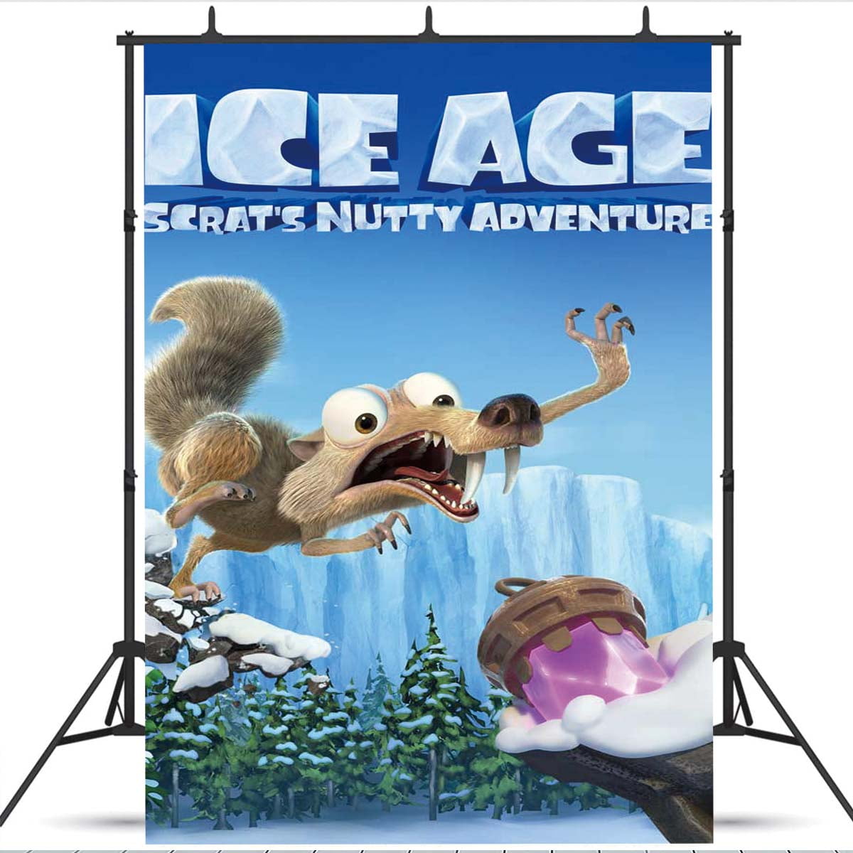 Scrat Ice Age school Backdrop Taspestry Banner Party Supplies ...