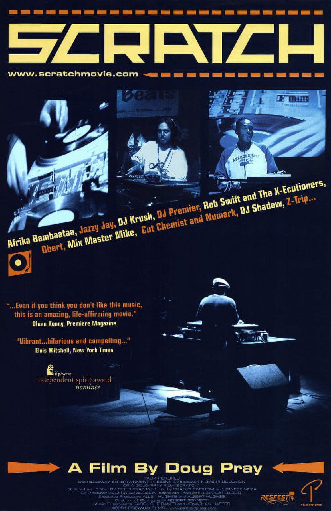 Scratch (2001) 11x17 Movie Poster - Walmart.com