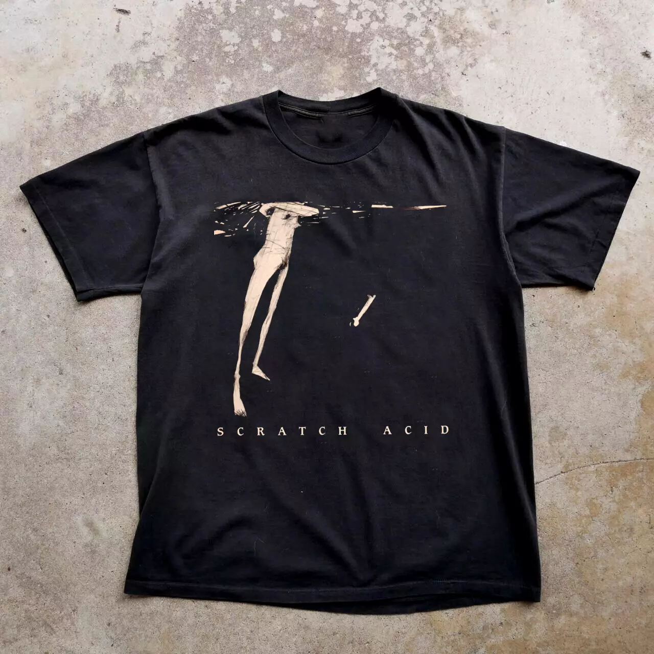 Scratch Acid - Scratch Acid 1984 Black All Size Gift Fan Shirt BT136 ...