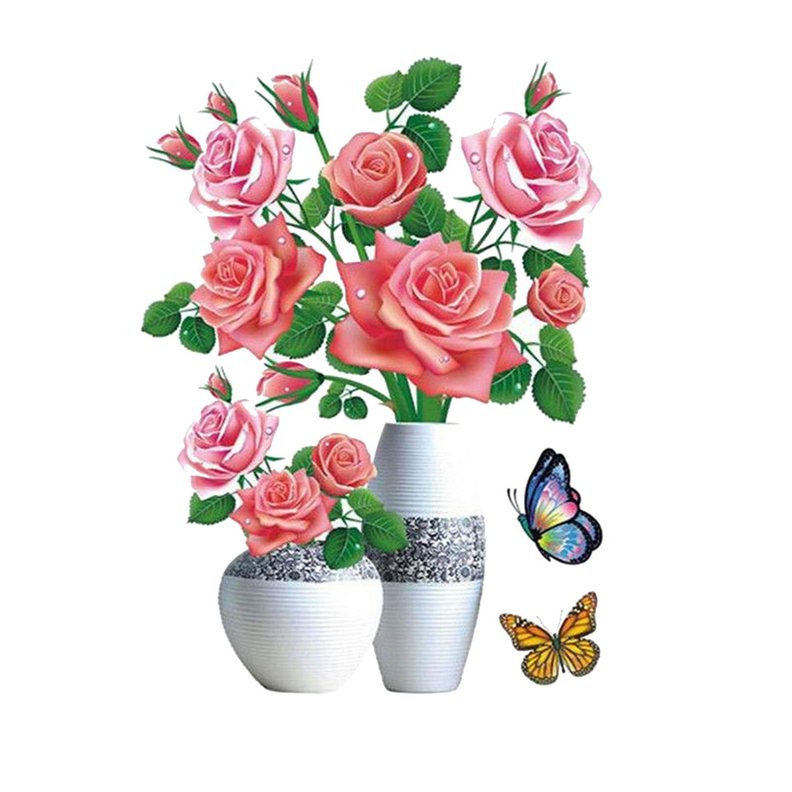 Scratch And Sniff Stickers for Kids DIY Vase 3D Stereo Stickers Self ...