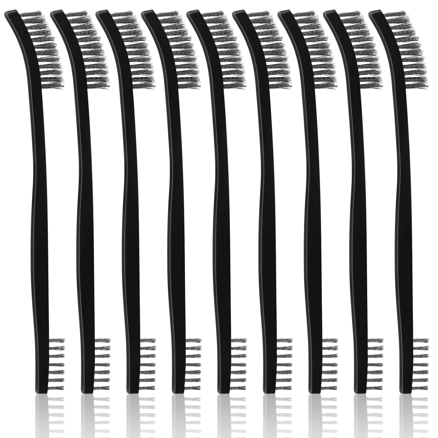 Scratch Brush Set, Double-Ended Gun Cleaning Brushes Tools 9 Packs, All ...
