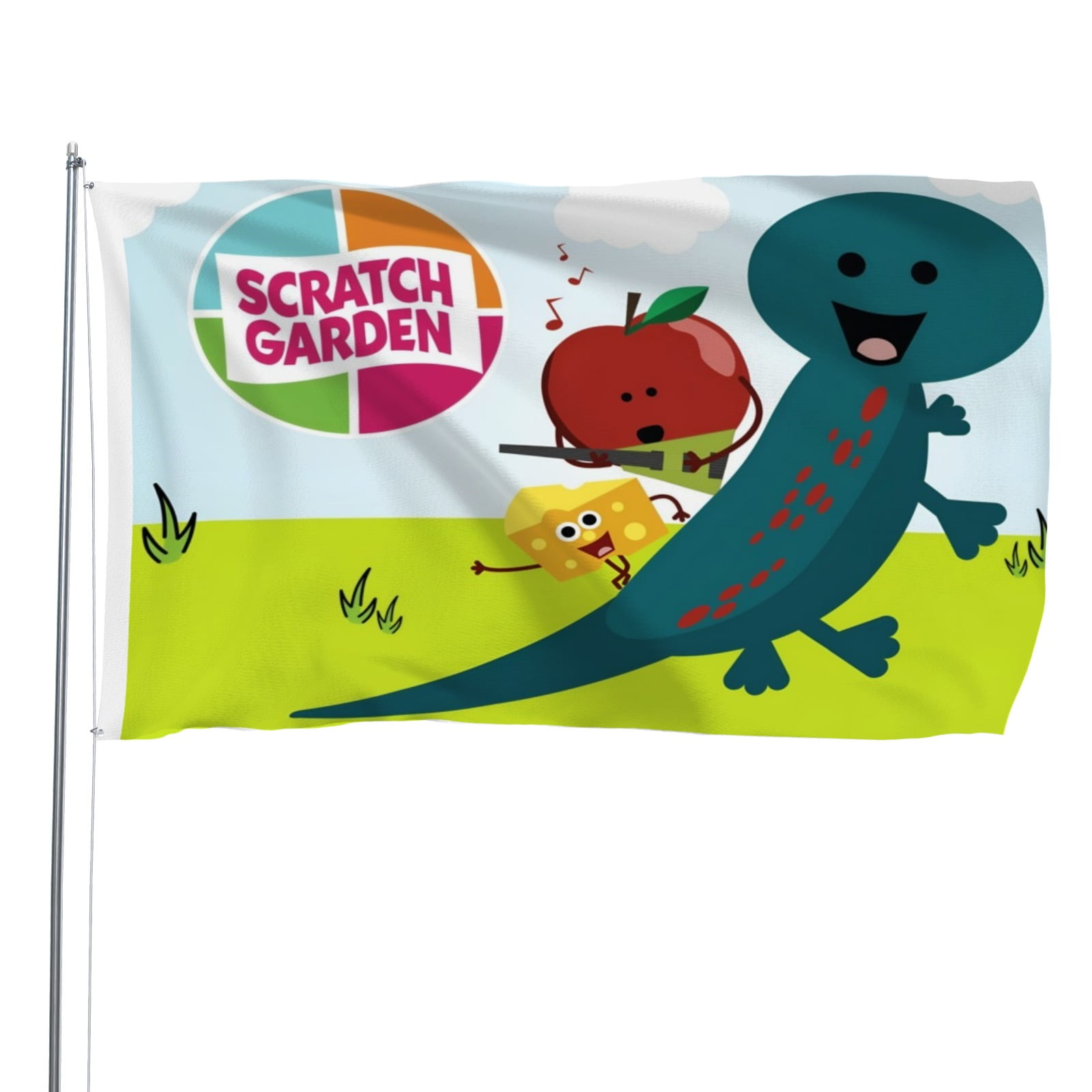 Scratch Garden-themed Printed Flag Perfect gift for fans, friends, and ...