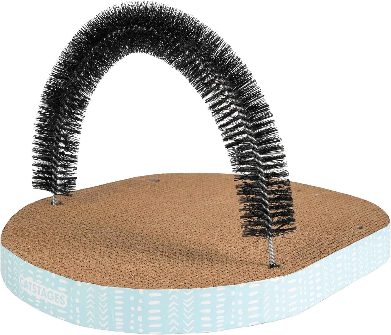 Scratch & Groom Corrugated Cat Scratch Pad with Catnip - Walmart.com