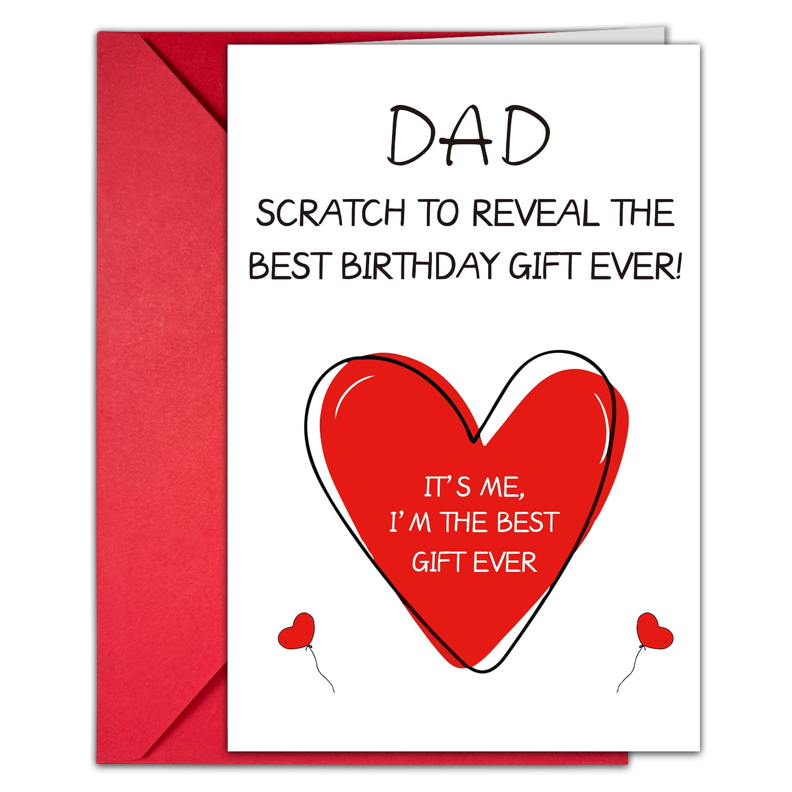 Scratch-Off Birthday Card for Dad – Reveal the Best Gift Ever! – Fun ...