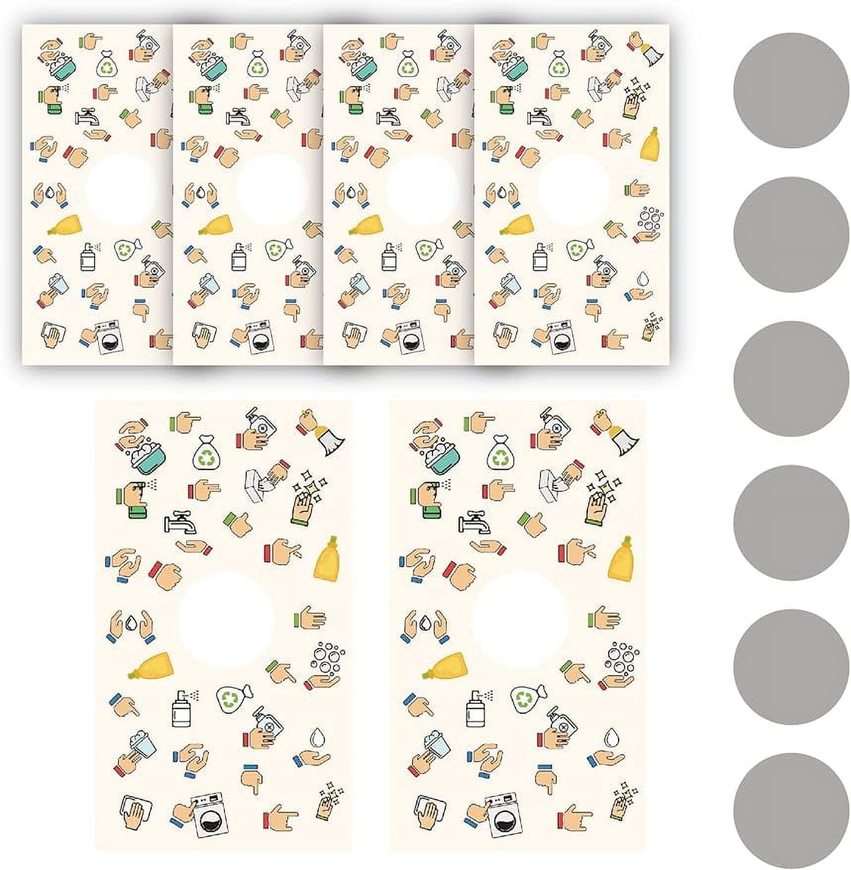 Scratch Off Cards Hand-Washing 120pcs Blank Gift Certificate Scratch ...