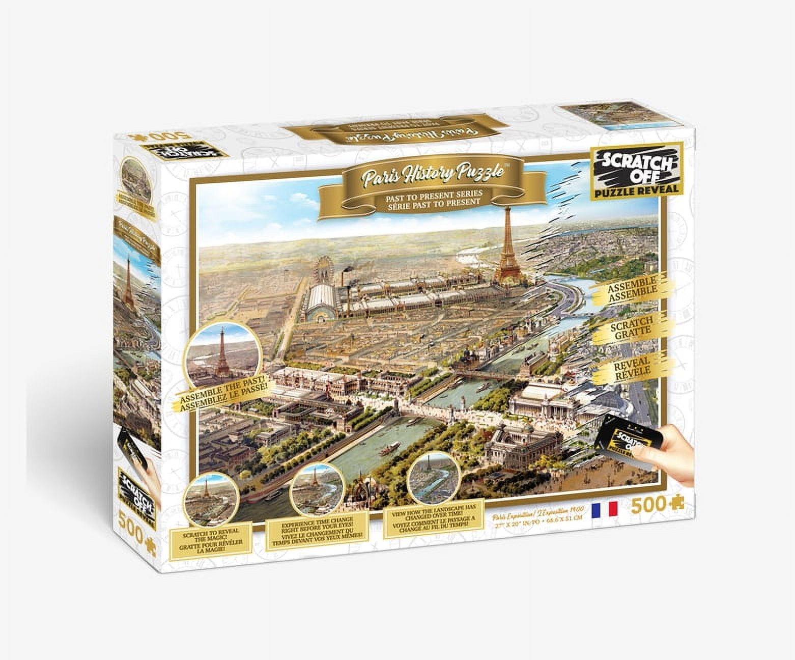 Scratch Off City History: Scratch Off: History Puzzle: Paris (Other ...