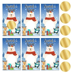 Christmas Scratch-off Tickets