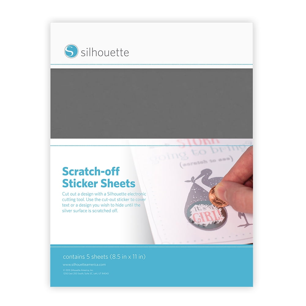 Scratch Off Sticker Sheets Sil - Walmart.com